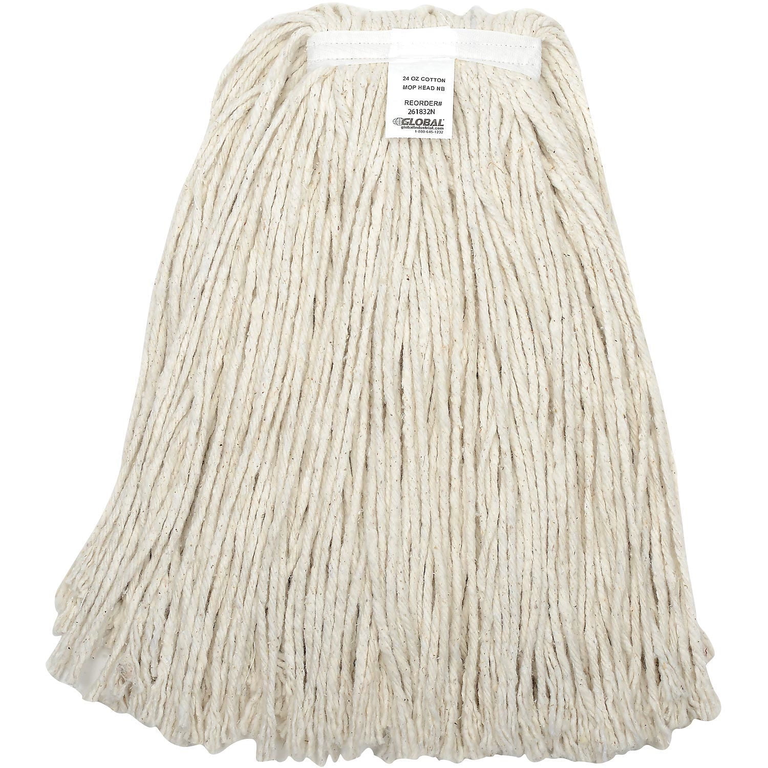 24 oz. Cut-End Mop Head, Cotton, 4Ply, Narrow Band - Walmart.com
