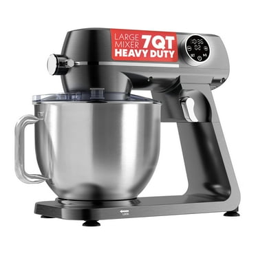 Hosaud 6.5 QT Electric Stand Mixer, 3-IN-1 Food Mixer with Dough Hook ...