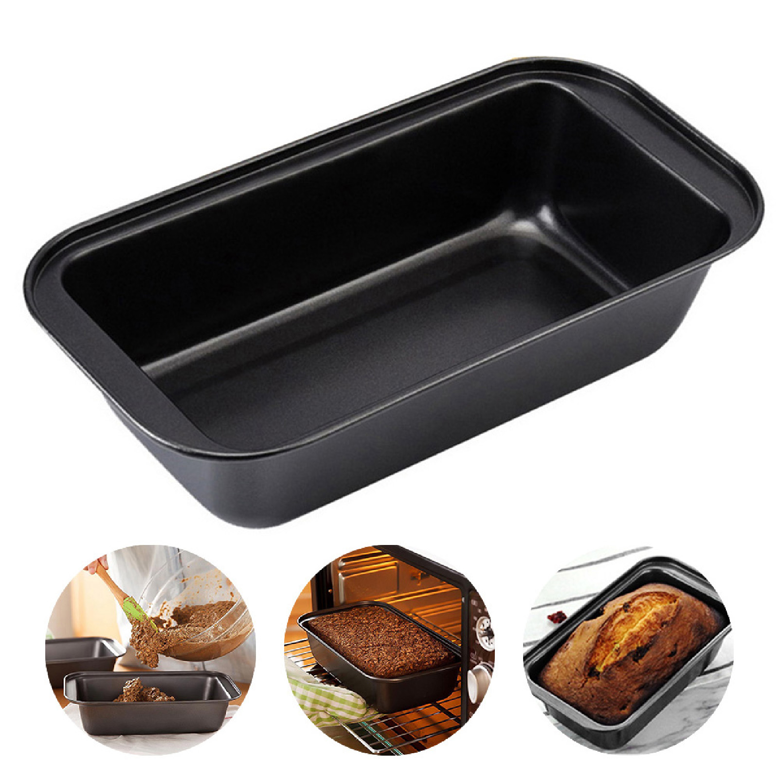 SPRING PARK Bread Loaf Pan Non Stick Loaf Pans For Baking Bread Multi SPRING PARK Bread Loaf Pan Non Stick Loaf Pans For Baking Bread Multi