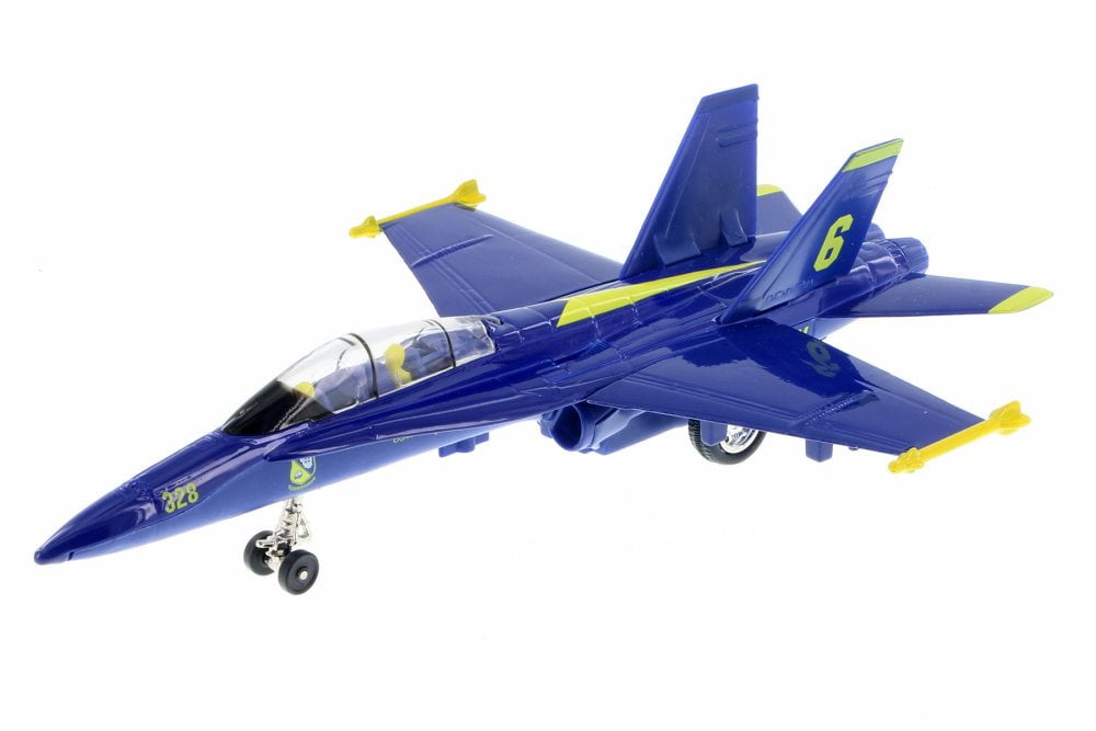 U.S Navy F-18, Hornet Blue Angels - Playmaker 51301 - Diecast Model Toy ...