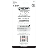 Pilot G2 Ultra Fine Point Gel Pen - Longest Lasting Black Ink, 0.38mm ...