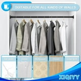 XIQIYY Heavy Duty Tension Rod,Adjustable Shower Rod Tension 28 to 48 ...