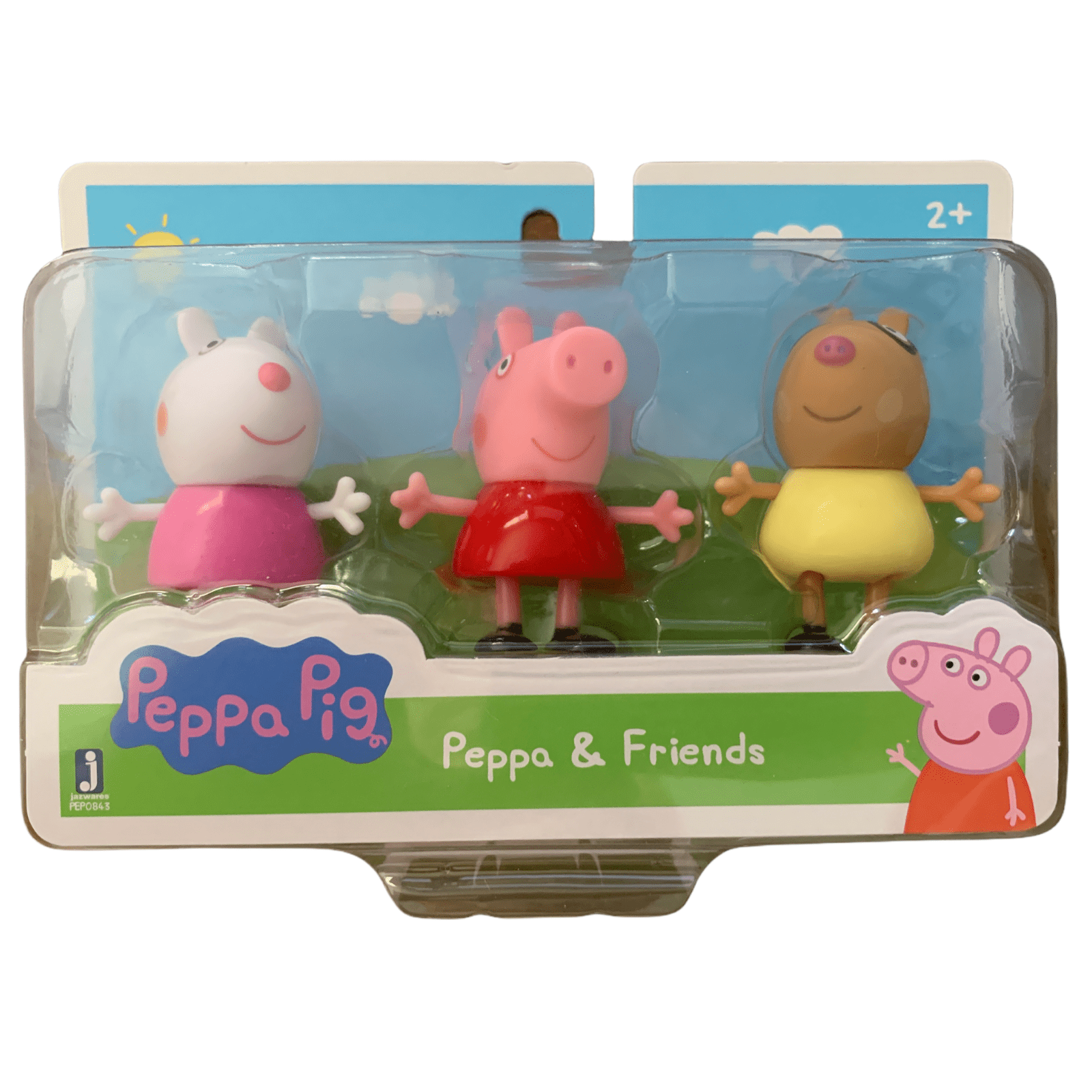 Peppa Pig Peppa and Friends 3-Pack Figurines - Walmart.com