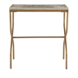 Linon Prynne Accent Table, Gold - Walmart.com