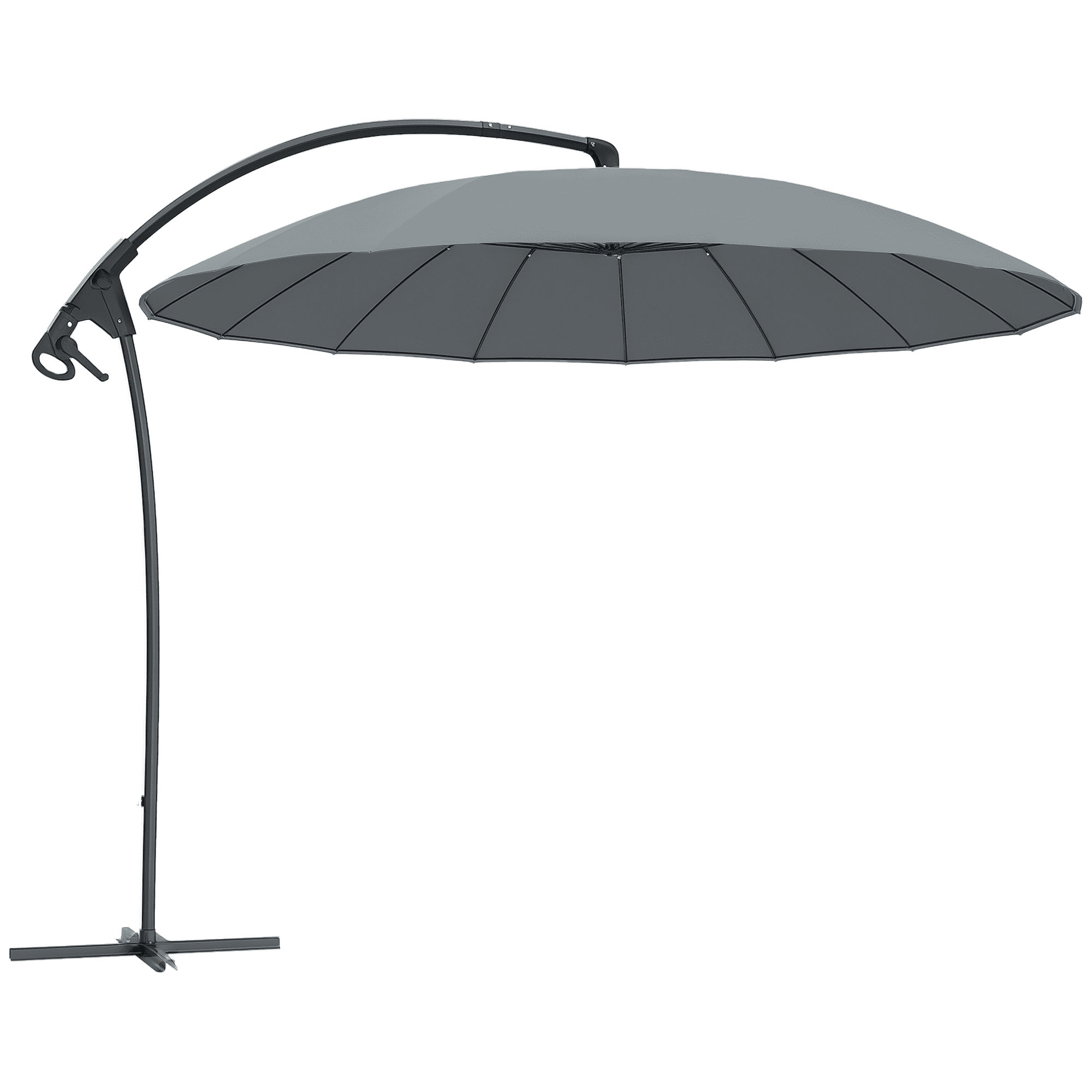 Click here for Outsunny Outsuny 9ft Cantilever Patio Umbrella Wit... prices