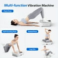 MERACH Vibration Exercise Machine, Bluetooth Fitness Platform for Women ...