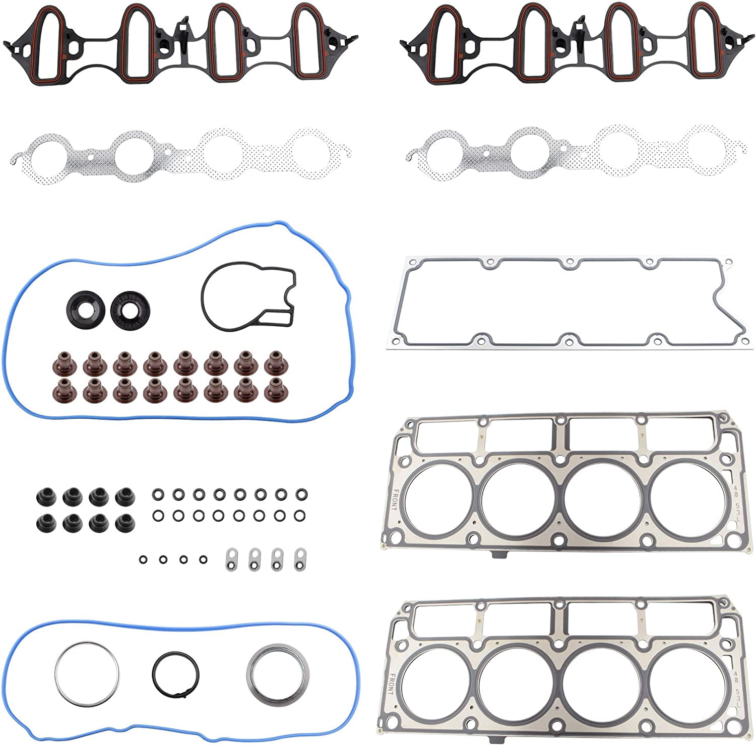 BOXI MLS Head Gasket Set Fits Select 2002-2011 Buick Rainier Escalade ...