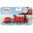 Thomas & Friends James Train Engine, Fisher-Price Push-Along Toy for ...