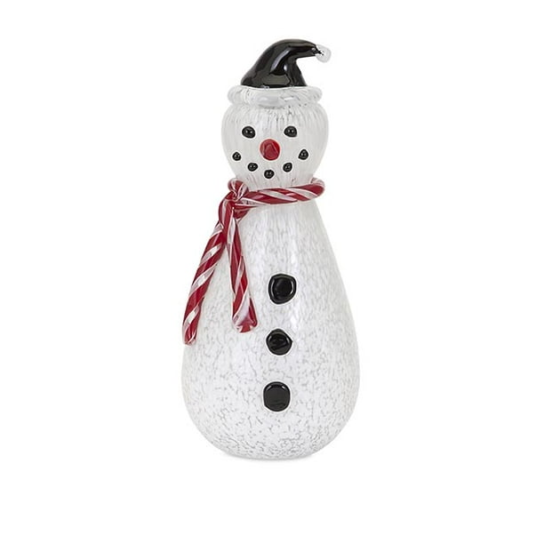 Frosty Large Glass Snowman - Walmart.com - Walmart.com