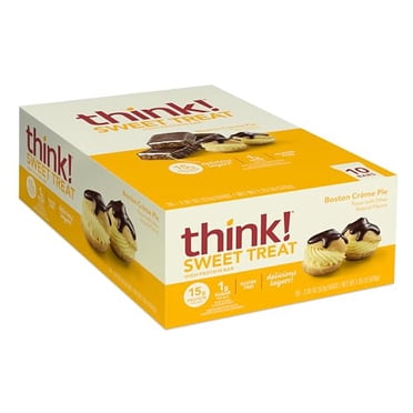think! High Protein Bars, Cookies and Creme, 2.1 oz, 10-Count - Walmart.com