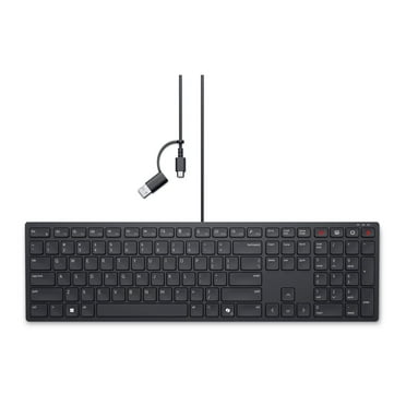 Dell KB216 Wired Keyboard - Black, Windows PC Compatible, Ideal for ...