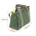 Cheers.US Wide Mouth Tool Bag, Canvas Heavy Duty High Capacity Handbag ...