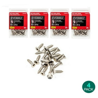 4-40 x 3/4" Machine Screws / Six-Lobe (Torx) / Flat Head / 18-8 Stainless Steel (Quantity: 4,000 ...