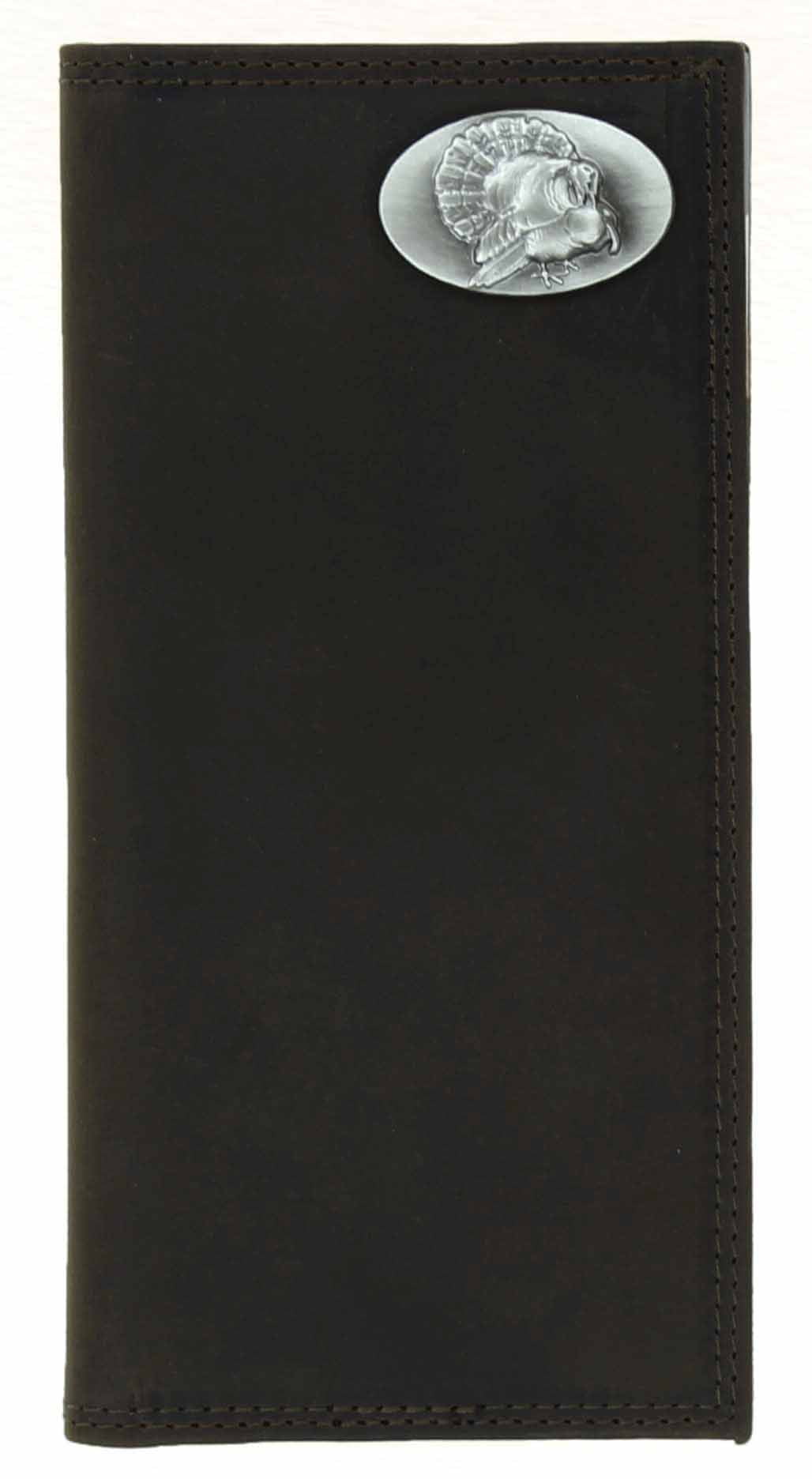 ZEP-PRO Turkey Crazy Horse Leather Roper Concho Wallet - Walmart.com