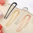 4 Pcs Large French Hair Styling Pins for Long Hair, 5.5 Inch Metal U ...