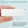 Uxcell Knife Sharpening Stone Whetstone 2 Side Grit 400/1000 Ceramic ...