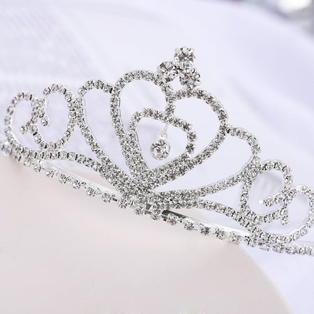 FanShow Princess Girls Tiara Birthday Crown Women Prom Pageant Queen ...