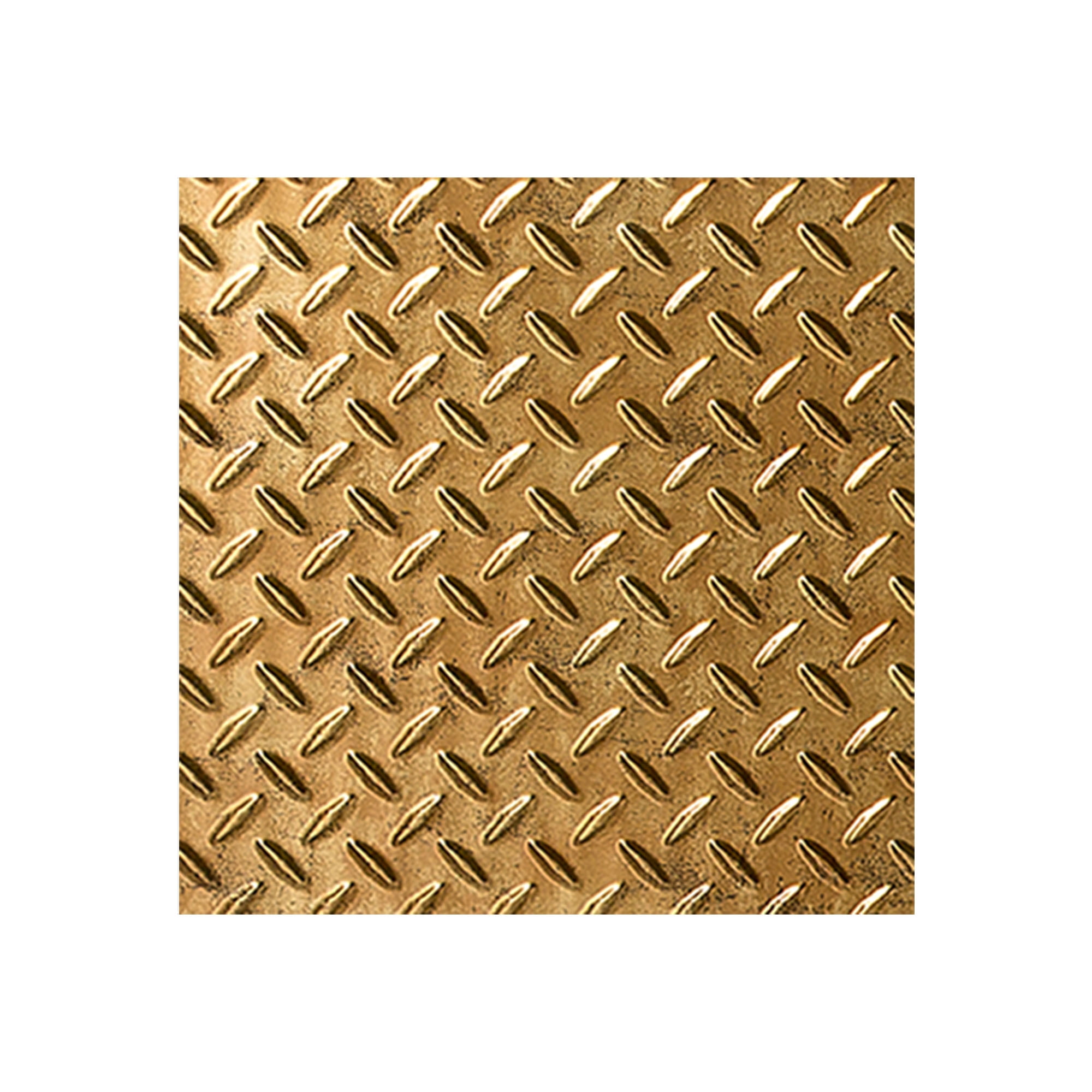 Fasade - Diamond Plate Muted Gold Decorative Wall Panel - Fast and Easy ...