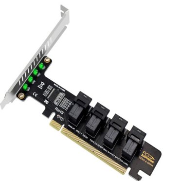 8PORT IN 6GB/S SAS RAID PCIE 2X SFF-8087 PCIE 2.0 X8 RAID HBA - Walmart.com