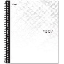 Five Star 1 Subject College Ruled Spiral Notebook, 100 Sheets, Water ...