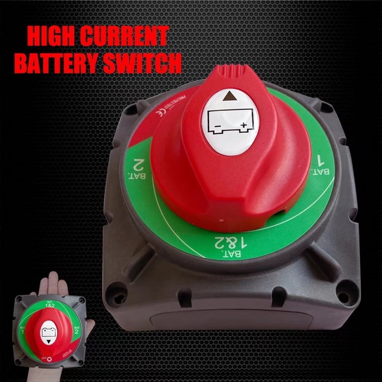 Car Battery Isolator Switch Rapid Revive - Battery Isolator Switch 12V ...