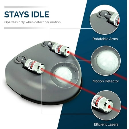 Zone Tech Garage Parking Assist Laser Guide - High-Tech Professional ...