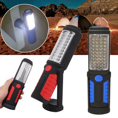 Top-Max LED Rechargeable Flashlight Inspection Torch Lamp with Mechanic ...