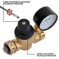 Leisure Coachworks RV Camper Water Pressure Regulator Brass LEAD FREE ...