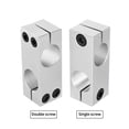 Aluminum Alloy Pillar Fixing Clamp - Vertical Fixed Diameter Fastening ...