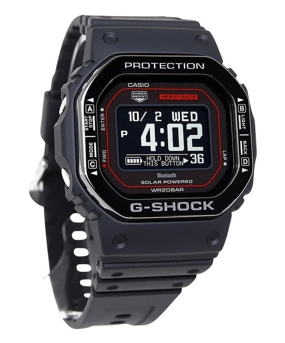 Casio G-shock Move G-Squad Digital Smartphone Link Bio-Based Resin ...
