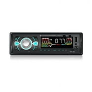 PYLE PLR14MPF - In-Dash AM/FM-MPX MP3 Shaft Style Dual Knob Radio w/USB ...