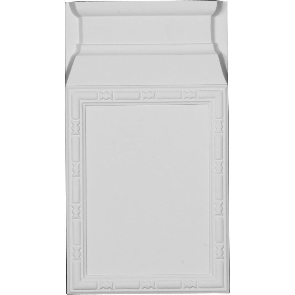 6 1 2 W X 11 5 8 H X 1 5 8 P Odessa Bead Barrel Plinth Block 6-1-2-w-x-11-5-8-h-x-1-5-8-p-odessa-bead-barrel-plinth-block
