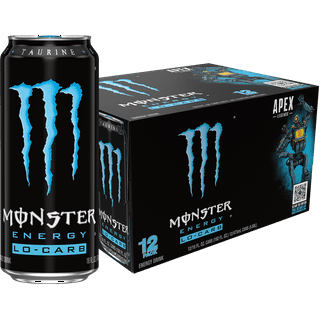 Monster Lo-Carb Energy Drink, 16 Fl. Oz., 10 Count - Walmart.com