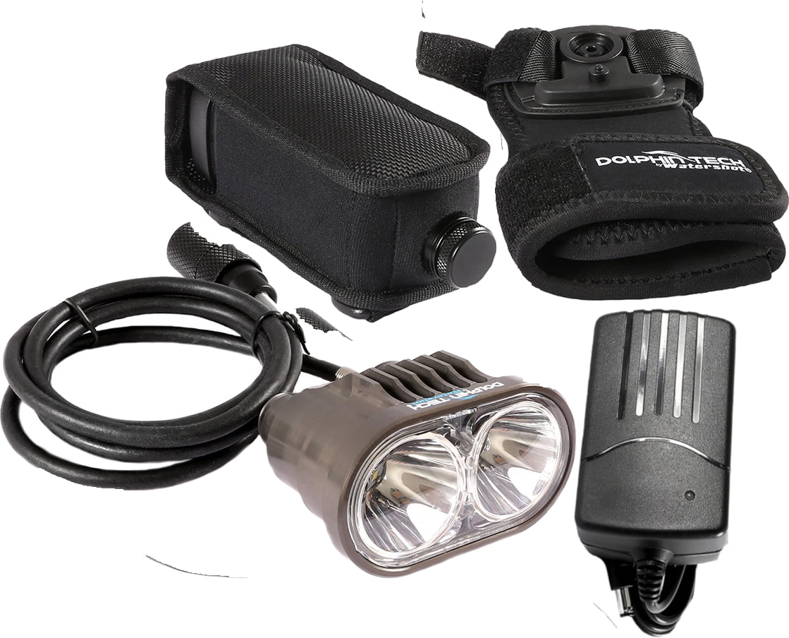 Dolphin Tech by IST Technical Diver's 2000 Lumen Light Kit - Walmart.com