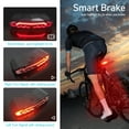 GREENCYCLE Smart Bike Tail Light, Anti-theft Bicycle Taillight with ...