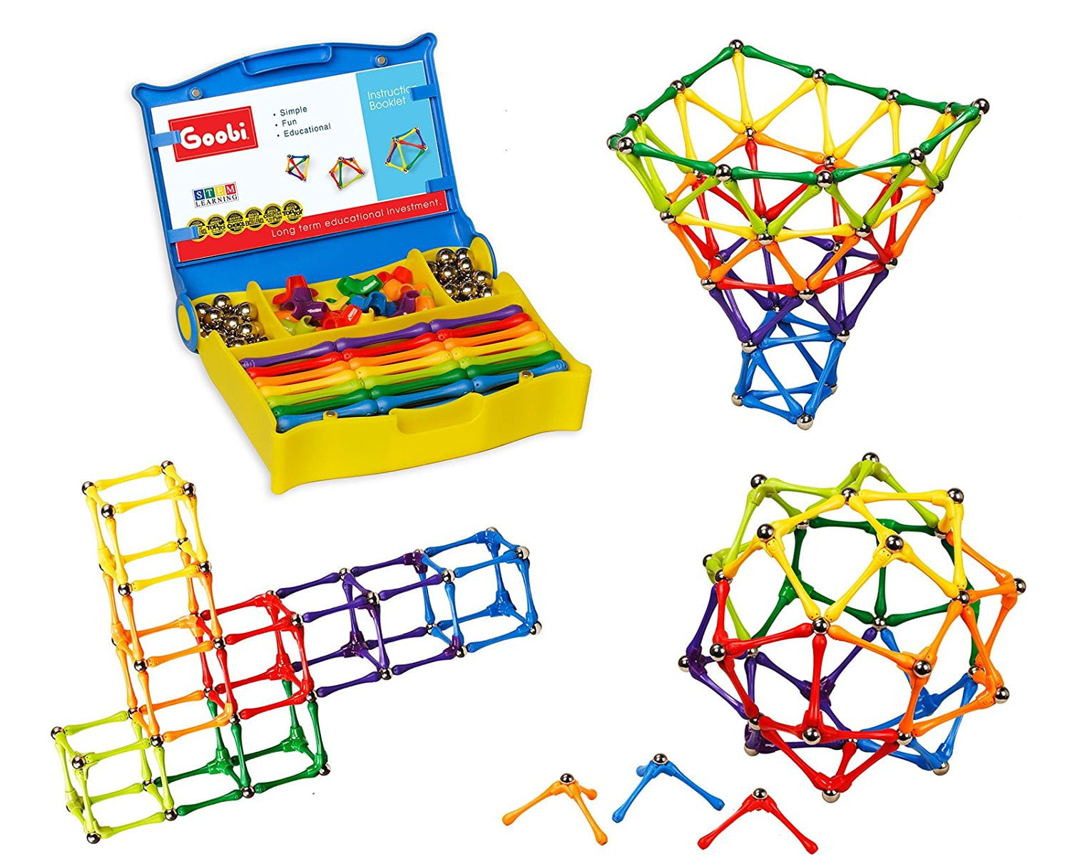 Rare Vintage Goobi Magnetic Construction Kit - munimoro.gob.pe