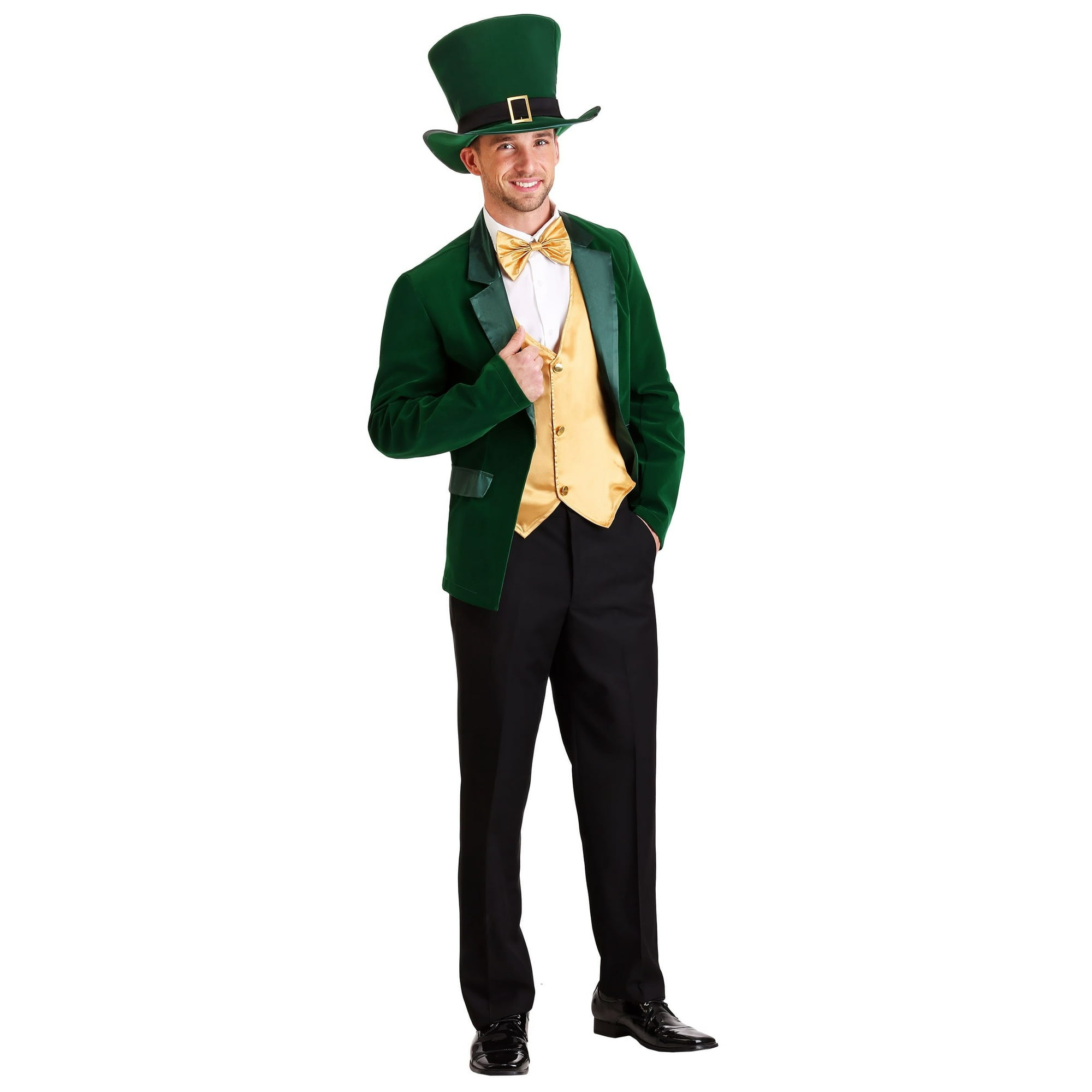 Click here for Fun Costumes Mens Gold And Green Leprechaun Costum... prices