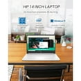 HP Laptop, 14" HD Laptop for Students and Business, Intel Celeron Quad ...