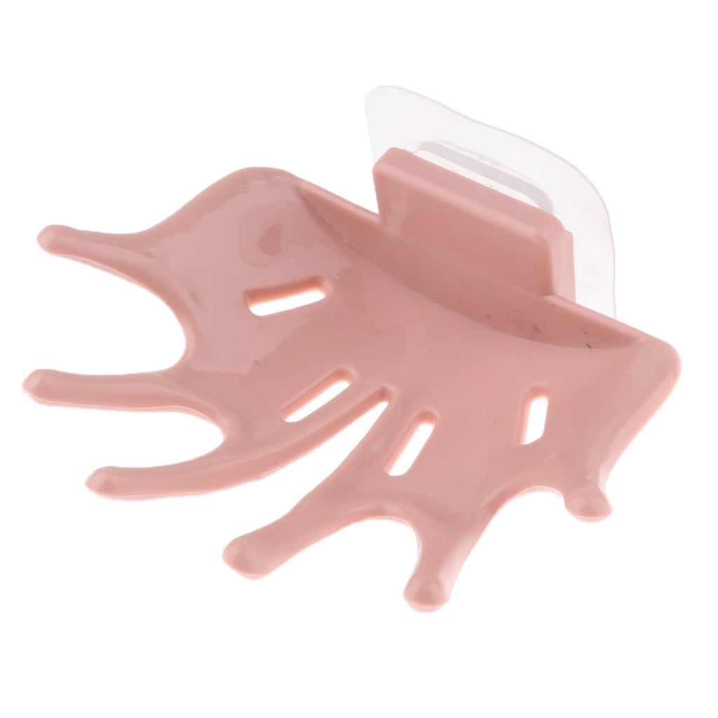 Wall Punch Free Suction Soap Dish Hand Shape Soap Box Plastic Soap Dish wall-punch-free-suction-soap-dish-hand-shape-soap-box-plastic-soap-dish