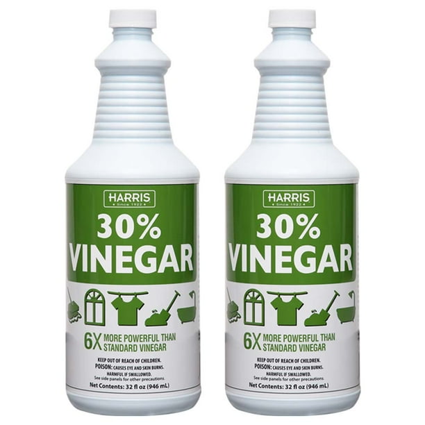 Harris 30% Cleaning Vinegar Concentrate 32oz. 2 Pack - Walmart.com