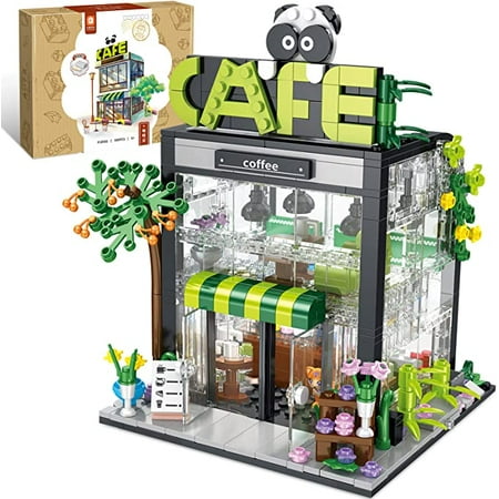 Coffee Shop Building Set, Compatible with Lego Friends House Create ...