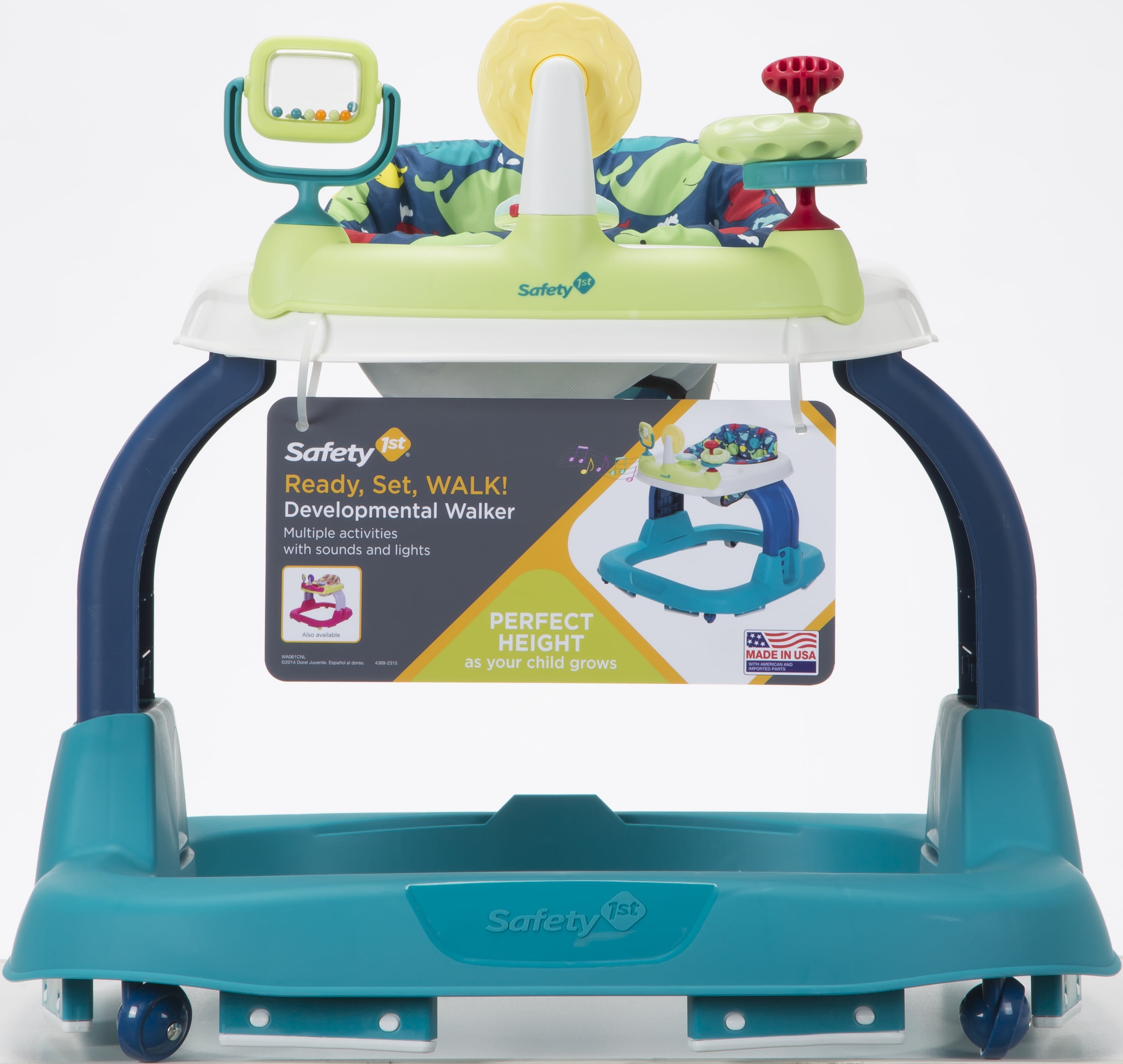 Safety 1st Ready, Set, Walk! Developmental Walker, Riley | atelier-yuwa ...