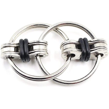 Key Ring Fidget Toy Relieve Stress Reducer for Autism, ADD, ADHD, and ...