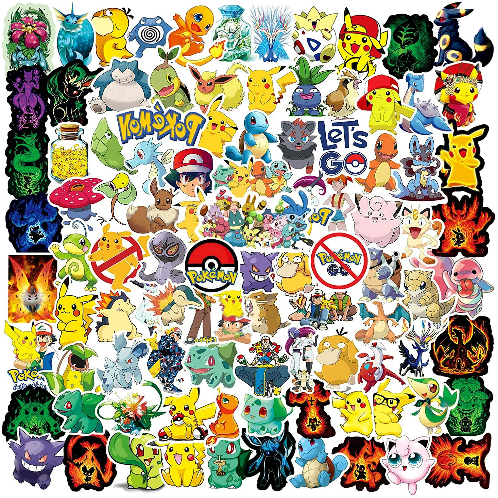 Click here for Renxingdao Pok em on Stickers 100pcs Vinyl Sticker... prices