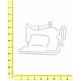 Magnetic Rhinestone Template(s) - SEWING MACHINE 8" - Walmart.com