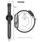 iTech Bold 3 Unisex Adult Smart Watch, Dark Grey, Silicone Strap ...