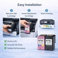 67XL Ink Cartridges Bundle Replacement Compatible for DeskJet 2742e ...