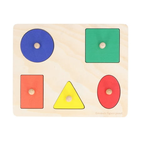 Simple Shape Puzzle, Different Geometric Shapes Safe Shape Puzzle ...