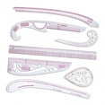 Metric Rulers Set Sew French Curve Ruler Set DIY Clothing Bendable ...