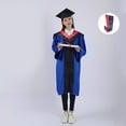 Huanghuaa Graduation Master Cap And Gown With 2024 Year Master Unisex ...